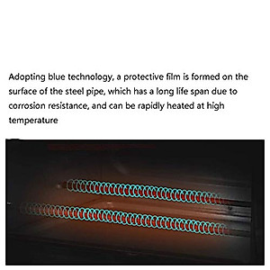 30L Toaster Oven, Multi-function Stainless Steel Finish with Four-layer Household and Commercial Eight-tube Rotary Fork Full Automatic Baking