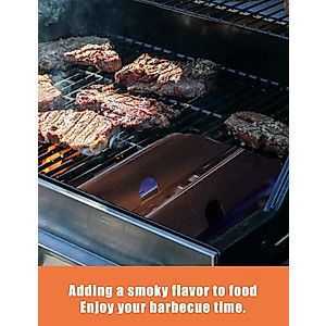 VENUSTEK 7635 Replacement Flavorizer Bars (Front-Mounted Control) Compatible for Weber Spirit I&II 200 Series,Spirit E210,S210,E220, S220 for Weber Flavor Bars,69785 Grill Burner Tubes,7642 Igniter