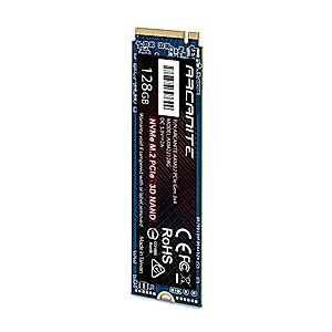 ARCANITE SSD 128GB PCIe Gen 3.0 x 4 NVMe Internal M.2 2280