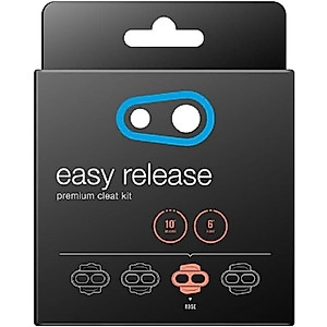 Pedal Cleat Easy Release 6 Degree Float Rose