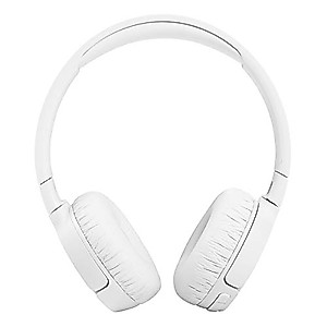 JBL Tune 660NC: Wireless On-Ear Headphones with Active Noise Cancellation - White