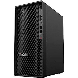 Lenovo ThinkStation P340 30DH000NUS Workstation - 1 i5-10500 - 16 GB RAM - 512 GB SSD - Tower - Raven Black - Windows 10 Pro 64-bit - DVD-Writer - English (US) Keyboard - Ethernet