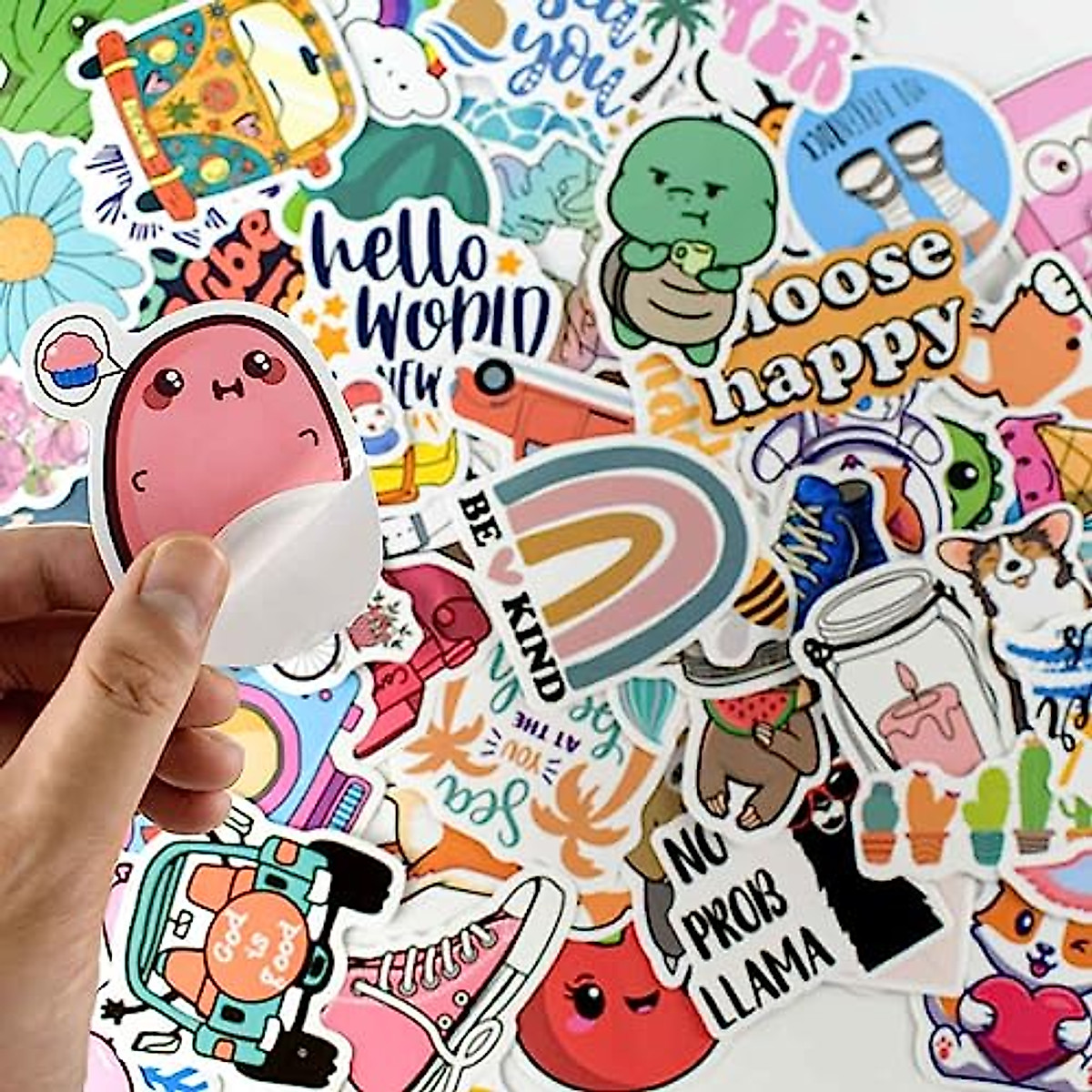 Inspiration Stickers for Laptop Phone Teens Kids Skateboard students adults Computer Decals Positive Cute Vinyl Waterproof Sticker Pack Quote Stickers Water Bottles Sticker Motivational Words Stickers
