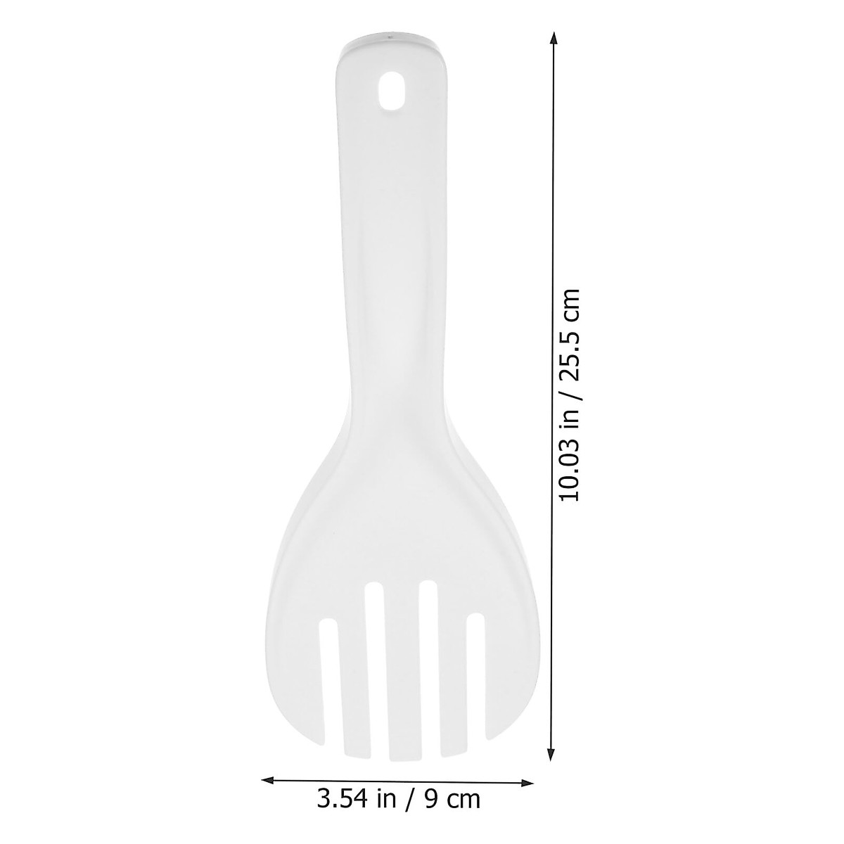 2pcs Rice Paddle Spoon Plastic Non-Stick Rice Spoon Rice Spatula Rice Cooker Spoon, Serving Spoon for Rice Kitchen Utensils for Home Restaurant Hotel White