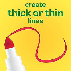 Crayola Super Tips Marker Set (100 Count), Washable Markers, Kids Gifts for Girls & Boys