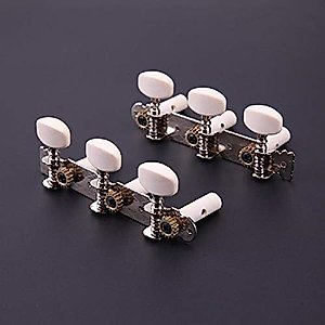 GOSONO 1 pair Left Right 3L3R Professional Guitar Classical Guitar String Tuning Pegs Machine Heads Tuners Keys Part Parts Accessories (3L3R Classical Original color)