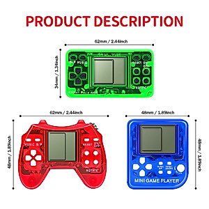 12Pcs Video Game Party Favors for Kids, Arcade Video Game Keychain Video Game Party Supplies