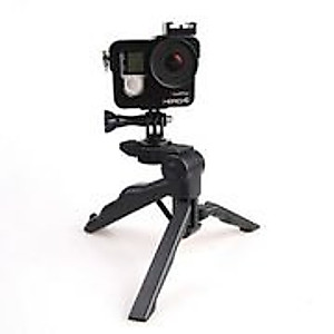Octo Mount - Universal Cell Phone and GoPro Tripod & Hand Grip Mount. Works with iPhone, GoPro, Android, Samsung, Google Pixel, GoPro and Other Action Cameras.