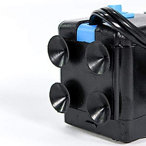 Penn-Plax Cascade 300 Fully Submersible Internal Filter – Provides Physical, Biological, and Chemical Filtration for Aquariums and Turtle Tanks