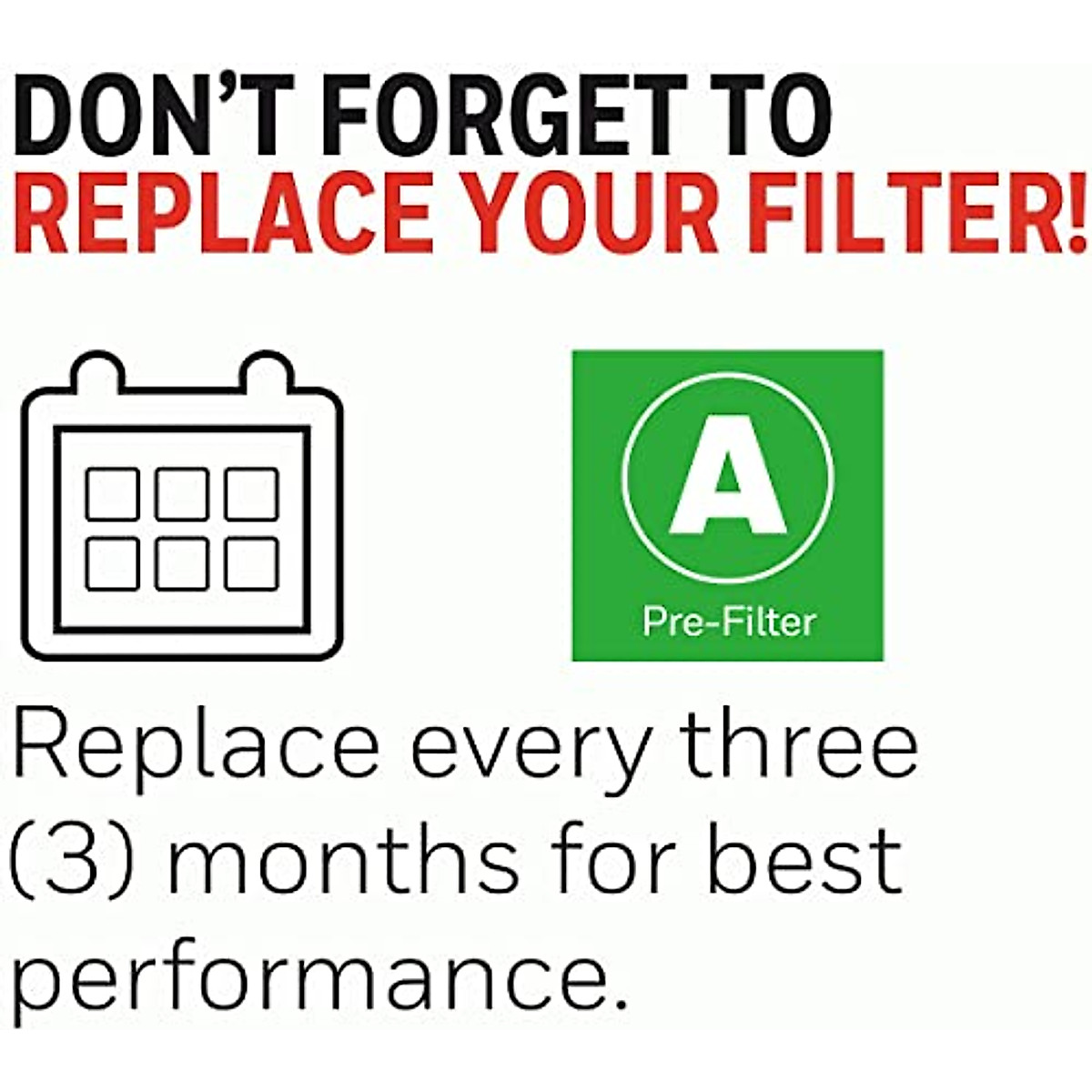 Honeywell HEPA Air Purifier Filter Kit – Includes 2 HEPA R Replacement Filters and 4 A Carbon Pre-Cut Pre-Filters – Airborne Allergen Air Filter Targets Wildfire/Smoke, Pollen, Pet Dander, and Dust