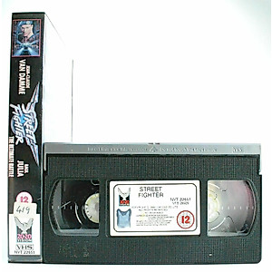 Street Fighter: The Ultimate Battle - Action (1994) - Large Box - R.Julia - VHS