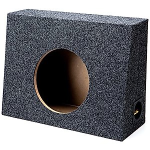 Single 10" Subwoofer Regular Standard Cab Truck Sub Box Enclosure 5/8" MDF