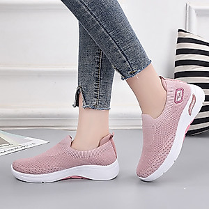 ZHOUXINGB Summer Sandals for Women Sexy, Womens Sandals Rain Sandals Latin Water Shoes Retro Shoes Fashion Heels Basketball Slip On Sneakers Women No Back Pink
