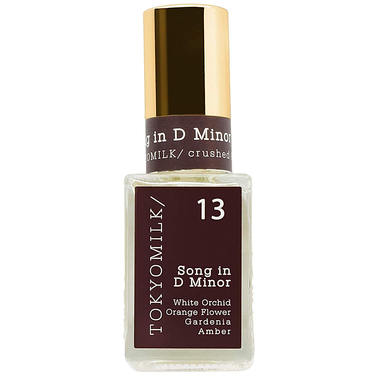 TOKYOMILK Song in D Minor Eau de Parfum, 1 fl. oz, 29.5 ml – White Orchid, Orange Flower, Gardenia & Amber – A Complex Melody, Women’s Perfume, Eau de Parfum Spray for Women