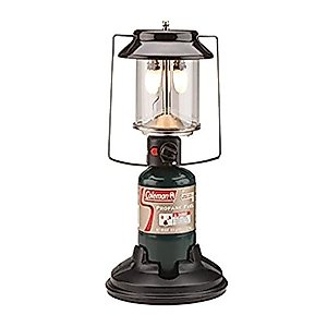 Coleman Gas Lantern | 1000 Lumens QuickPack 2-Mantle Propane Lantern with Carry Case