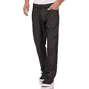Chef Works Men's Gramercy Chef Pants, Black, Small
