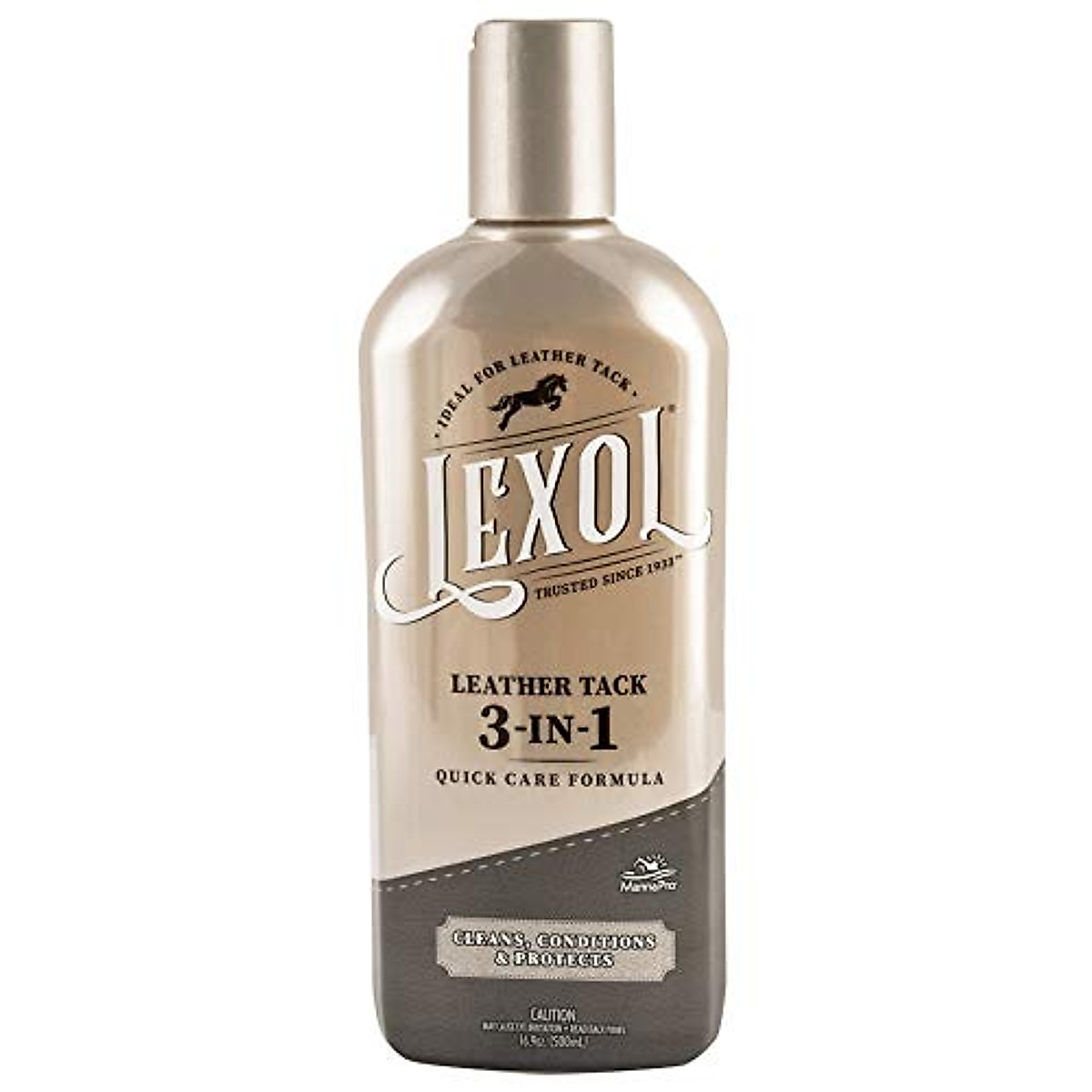 Lexol Leather Tack 3-in-1 Quick Care Formula, 16.9 Ounces