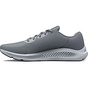 Under Armour Men's Charged Pursuit 3 Running Shoe, Mod Gray (104)/Black, 10.5