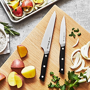 HENCKELS Dynamic Razor-Sharp 2-pc Compact Chef Knife Set, German Engineered Informed by 100+ Years of Mastery, Stainless Steel