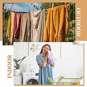 Kigley 90 Pcs Large Wooden Clothespins Extra Wide 2.83 Inches Length Sturdy Wooden Clothespin Heavy Duty Clothes Pin DIY Wooden Clips for Laundry Hanging Clothes Craft Food Opened Bags Display DIY