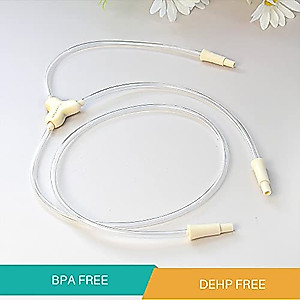 PumpMom Replacement Tubing for Medela Maxflow, ONLY Compatible with New Pump in Style Maxflow Breast Pump Parts