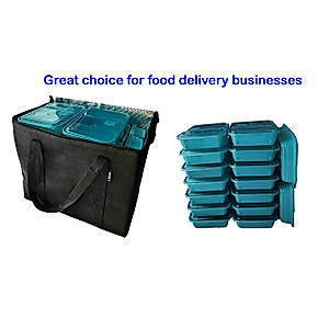 1 Click 2 Pack Insulated Reusable Grocery Bags, Extra Large, Foldable, Stands Upright, Sturdy Zipper, Washable, Reinforced Handles