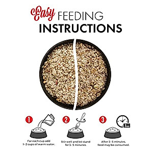 Grandma Lucy's Artisan Dog Food, Grain Free and Freeze-Dried - Artisan Pork, 3Lb Bag