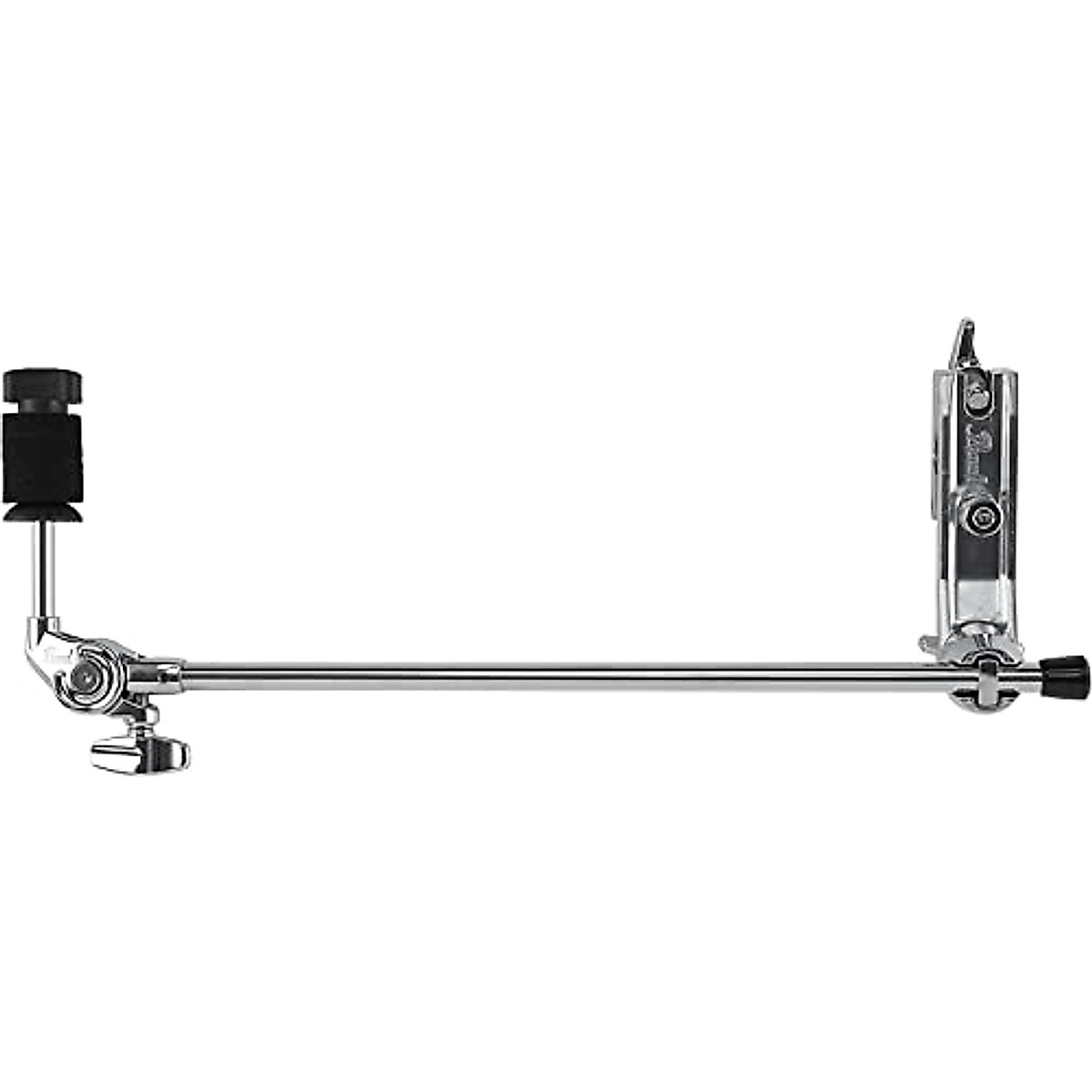 Pearl CH70 Cymbal Boom Attachment Clamp with 15" Solid Boom Arm, Multi-Angle Mounting Clamp, and UniLock Gearless Cymbal Tilter for Splash, Crash, and Effects Cymbals.