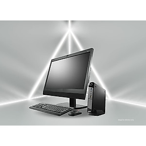 Lenovo ThinkCentre M73 Mini Desktop Computer Tiny PC Bundle, Intel Dual Core 2.60GHz, 8GB RAM, 500GB HDD, DisplayPort, USB 3.0, WiFi, 22 Inch LCD Monitor, VESA Mount, DVD, Windows 10 Pro (Renewed)