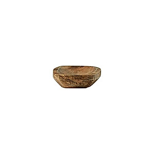 Creative Co-Op Boho Oval Wood, Natural Tray