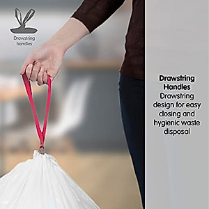 Morphy Richards Custom Fit Lemon Scented Bin Liners, White, Size B, 42/50 litres, Pack of 20