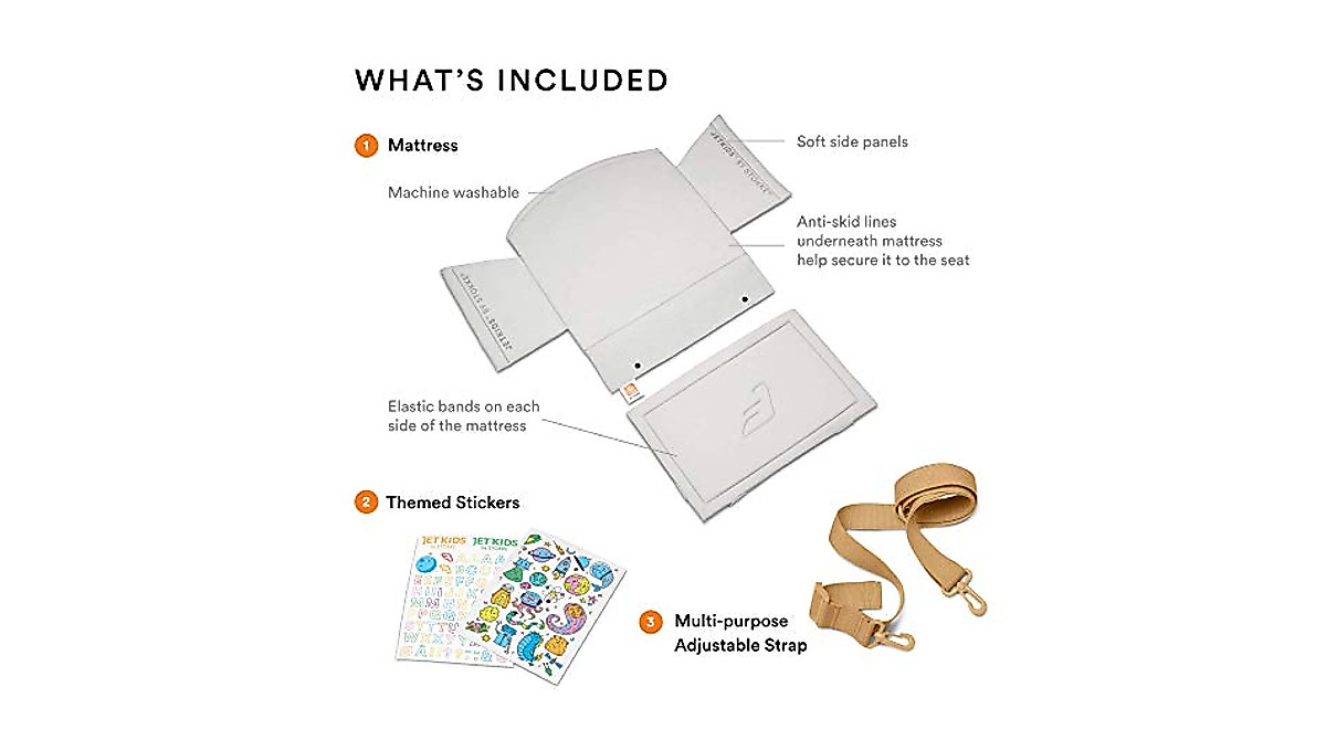 JetKids BedBox - Ride-On Suitcase & In-Flight Bed for Kids 3-7