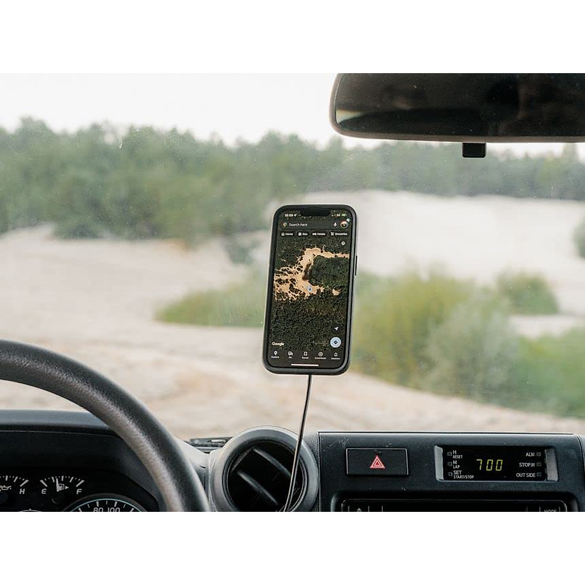 Quad Lock Car Phone Mount Suction Windshield Dash Mount, windscreen, Window Mount for iPhone, for Galaxy, for Pixel, for Universal Adaptor