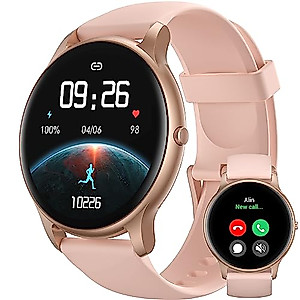 Parsonver Smart Watch for Women, Answer/Make Calls, 1.32" HD Touch Screen Fitness Tracker for Android and iOS Phone with 100+ Sport Modes IP68 Waterproof, Heart Rate Blood Oxygen Sleep Monitor, SPROD1