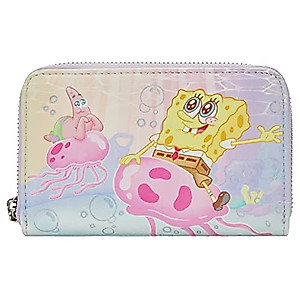 SpongeBob Schwammkopf Loungefly Pastel Jelly Fishing Women's Purse Multicoloured, multi-coloured, Standard