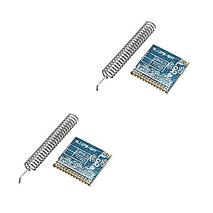 Comimark 2Pcs LoRa SX1278 Long Range RF Wireless Power Mental Module SX1276 5Km for Arduino