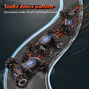 FUUY RC Drift Car Hot Wheels Smart Hand Controll RC Car Double-Sided Driving RC Drift Trunk Twist Remote Control Car for Teen Boys Idea