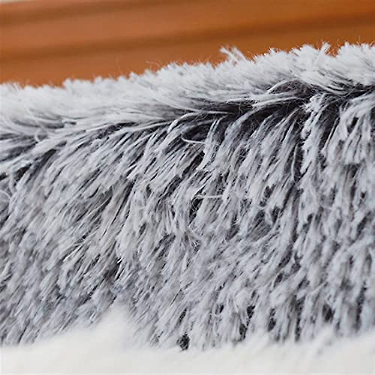 scy Soft Plush Pet Sofa Bed, Square Kennel Fluffy Plush Cat Dog Sofa Mat Dog Mats for Sleeping and Anti Anxiety Plush Soft Fluffy Pet Beds Pet Supplies Pet Nest Cushion (Color : D, Size : 50405cm)