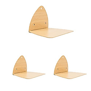 Bazasax Invisible Floating Bookshelves, Floating Bookshelf for Wall, Heavy Duty Book Organizer, Metal Rustproof Hanging Book Shelves, Wall Mounted Book Shelf for Bedroom Bathroom Kitchen