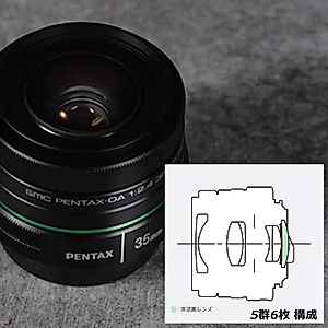 Pentax DA 35mm f/2.4 AL Lens for Pentax Digital SLR cameras