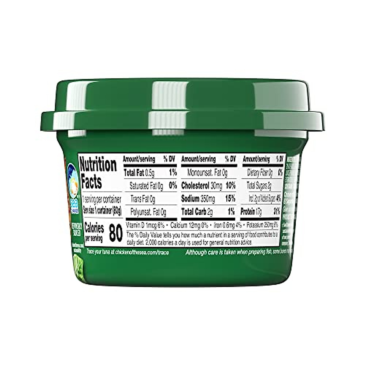 Chicken of the Sea Infusions Tuna, 3 Flavor Variety Pack, 2.80-Ounce Cups (Pack of 6)