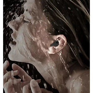 Invisible Sleep Wireless Earphone Ipx5 Waterproof Sense-Free Double Noise Cancelling Bluetooth Headphones, 2023 New Wear Bluetooth 5.3 Touch Control Waterproof Sport Running Earring Earphone (Black)