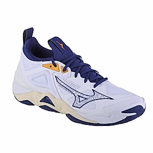 Mizuno Wave Momentum 3(U) Wht/BRibbon/MPGold, 10 US
