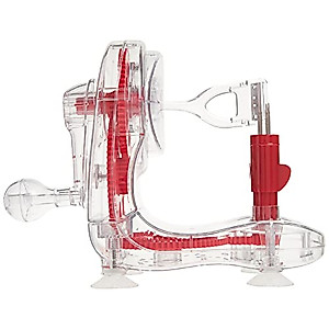 Starfrit Apple Peeler, Red
