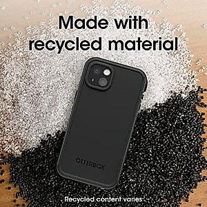 OtterBox FRĒ Series Waterproof Case with MagSafe (Designed by LifeProof) for iPhone 14 - Black