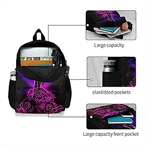 KAMIZE Fashion Unisex Adult Backpack Laptop Backpack Travel Backpack School College Student School Bag