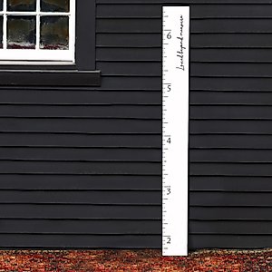 HEADWATERS STUDIO Boho Growth Chart for Wall - Wooden Growth Chart for Kids, Height Chart for Wall, Kids Height Wall Chart, Kids Sizing Chart, Wall Height Chart for Kids - Love Beyond Measure, White