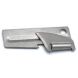Set of P-38 and P-51 Military Style Can Openers, Made in USA. (Bundle) and Instruction Card