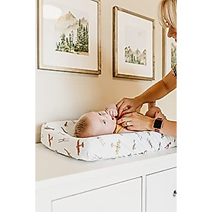 Premium Knit Diaper Changing Pad Cover"Ace" by Copper Pearl