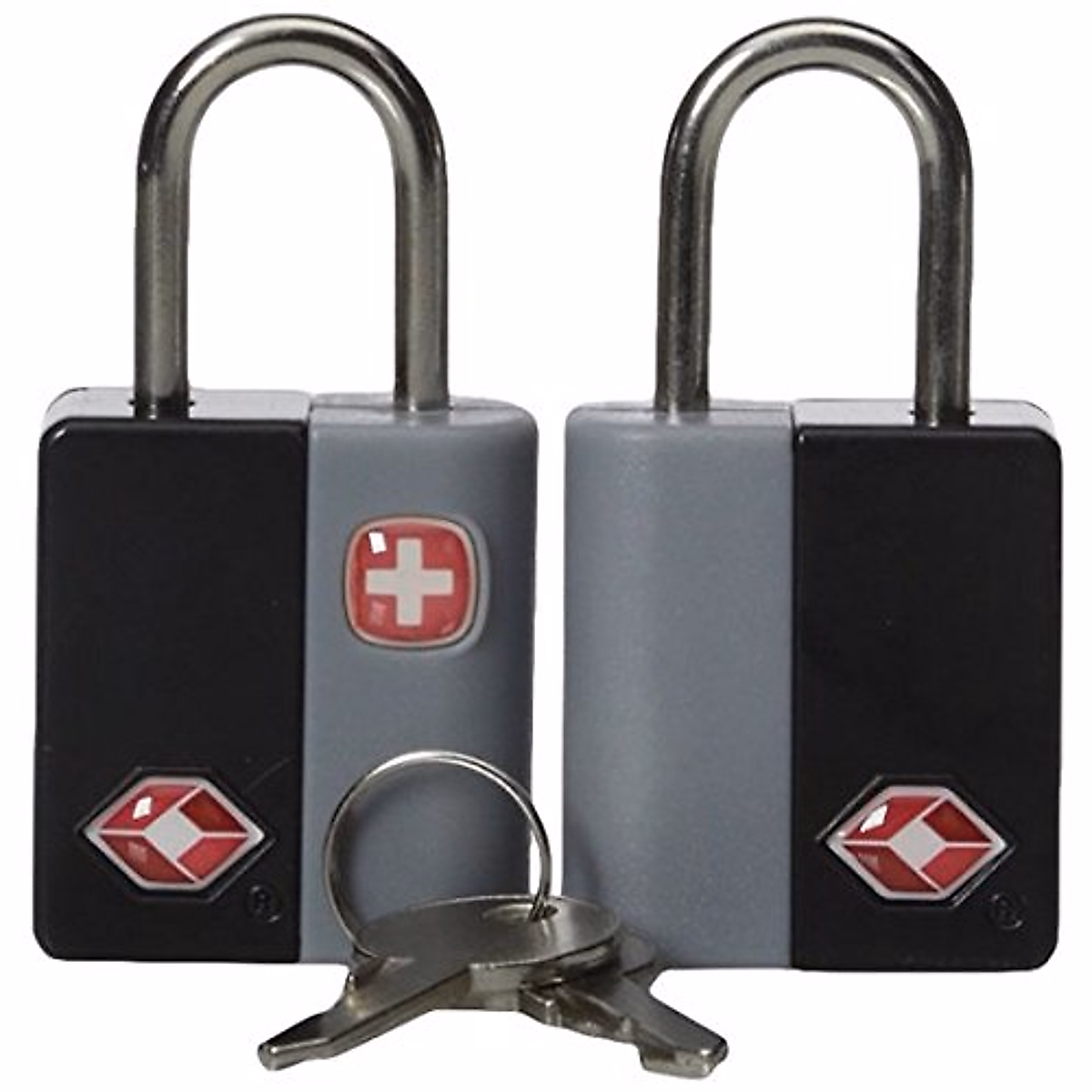 Swiss Gear Travel Key Locks & Luggage Tags - Set of 2 Each